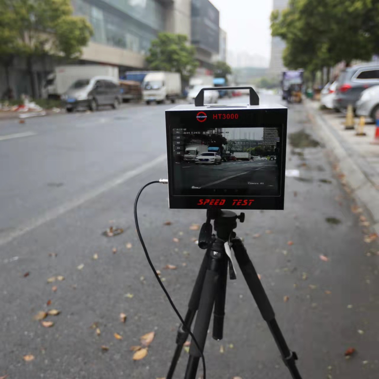 HT3000A移动雷达测速仪一体机嵌入式触摸屏移动便携式高清测速仪-阿里巴巴