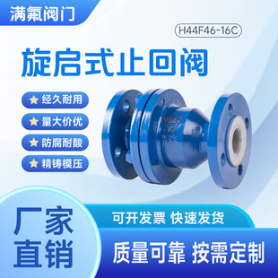 衬氟止回阀旋启式H44F46单向阀铸钢衬PTFE耐酸耐碱耐腐蚀源头厂家-阿里巴巴