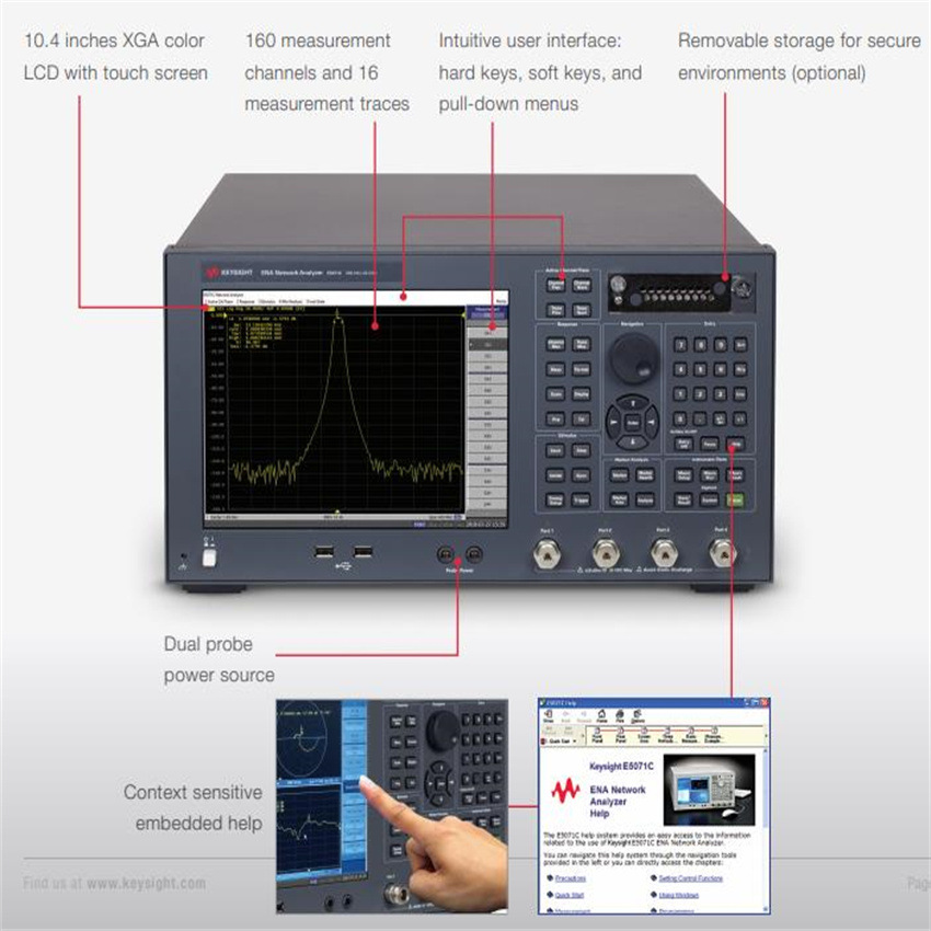 E5071C-2端口，8、5G网络分析仪 西安成都西北现货供应租赁-阿里巴巴