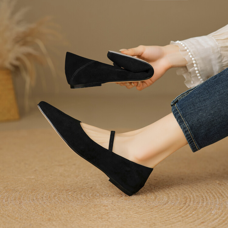 CHIKO Bethesda Pointy Toe Block Heels Mary Jane Shoes