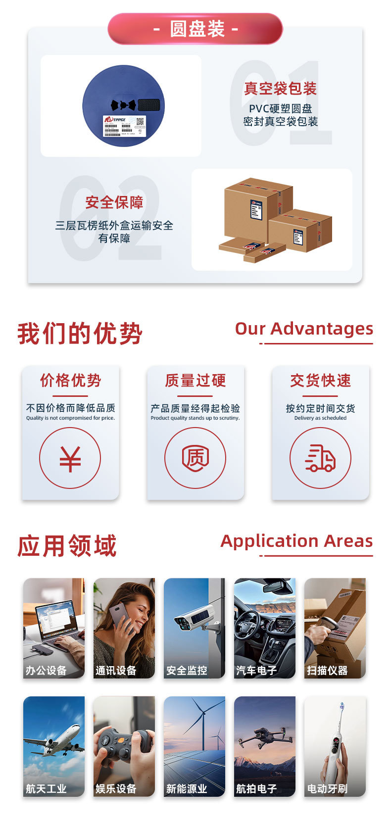 原装英集芯 IP2325 ESOP-8 15W输入 同步开关升压 双节串联IP2322-阿里巴巴