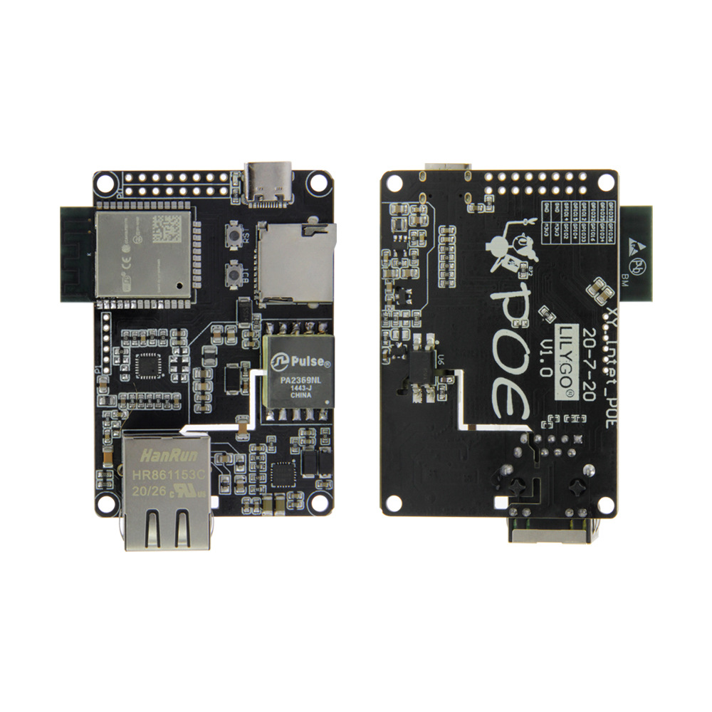 LILYGO TTGO T-Internet-POE ESP32 以太网适配器和下载器扩展板-阿里巴巴