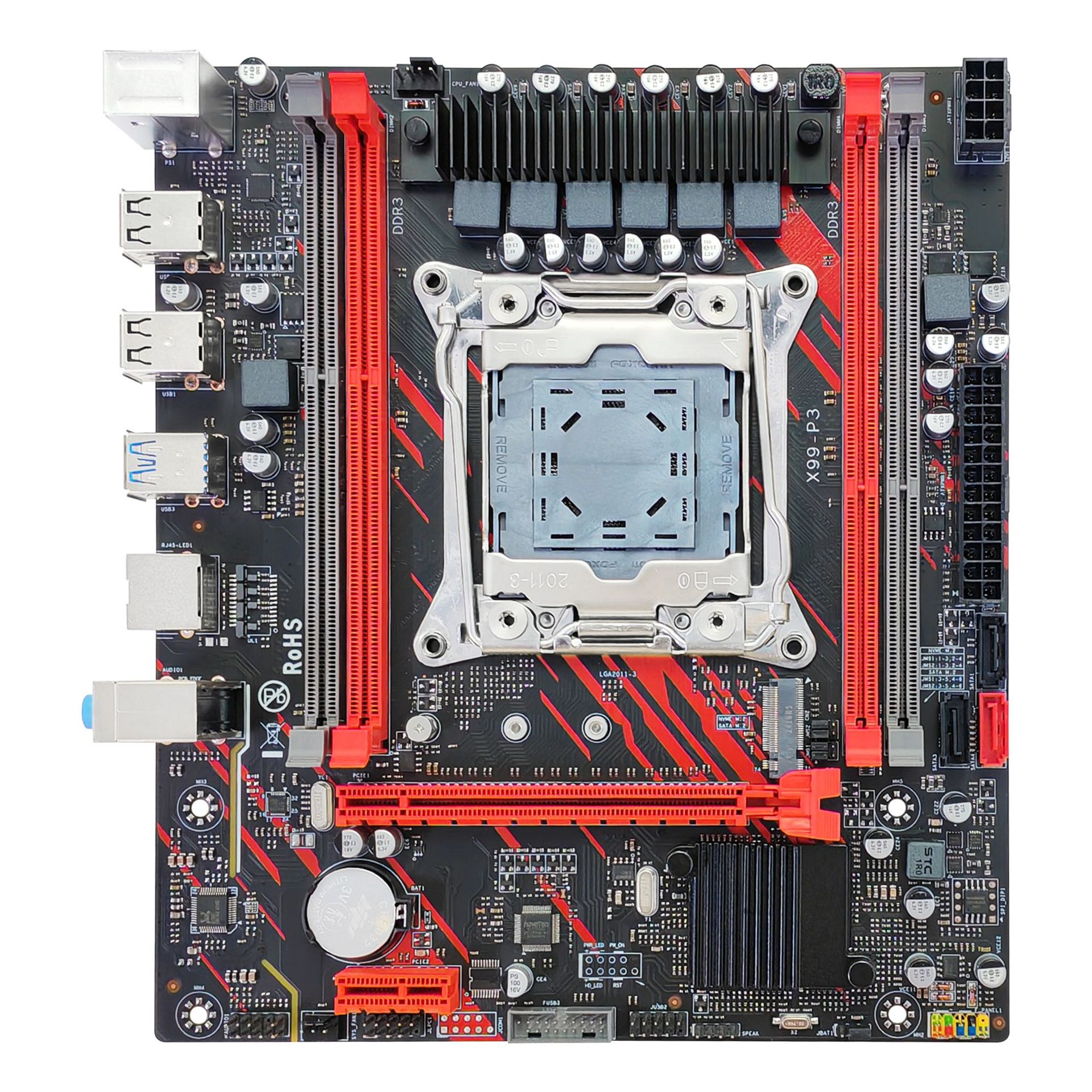 X99-P3-V5.2台式主板X99原芯片C612支持2011-3针DDR3全新电脑主板-阿里巴巴