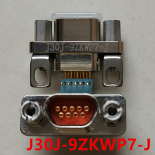 矩形连接器 J30J-9ZKWP7-J 9芯插座 J30J-9ZKW-J J30J-92KWP7-J-阿里巴巴