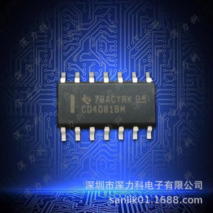 原装进口CD4081BM CD4081 四2输入端与门 逻辑 - 栅极和逆变IC-阿里巴巴
