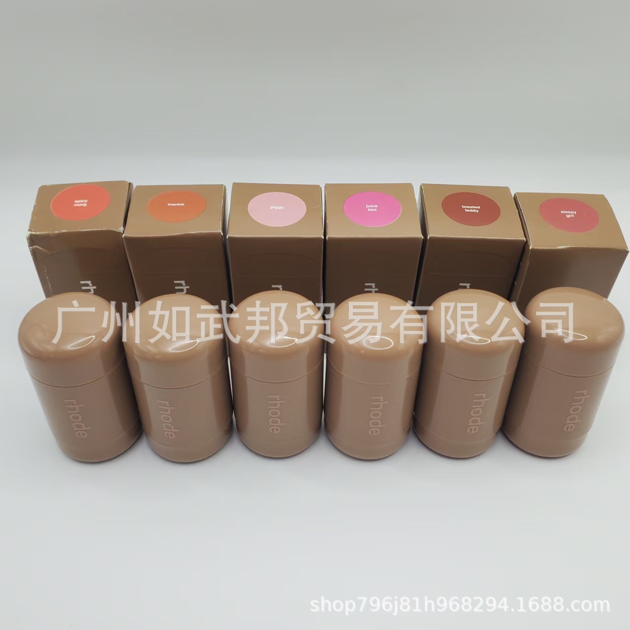 跨境Rhode skin新品腮红棒hailey海莉 piggy/freckle唇颊两用腮红-阿里巴巴