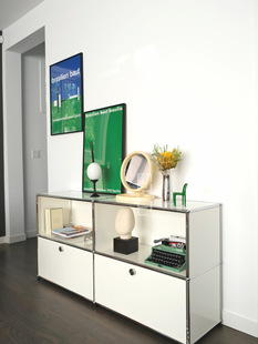 轻奢中古usm柜多功能模块组合电视柜不锈钢床头柜客厅储物收纳柜-阿里巴巴