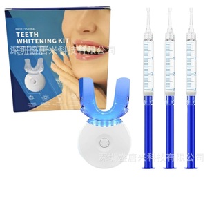 跨境 Temu Teeth Whitening Kit LED Light 35% CP无线美牙套装-阿里巴巴