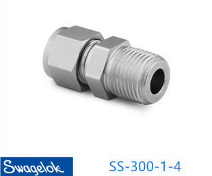 Swagelok世伟洛克 (SS-300-1-4)卡套管接头3/16 in.x 1/4 in. NPT-阿里巴巴