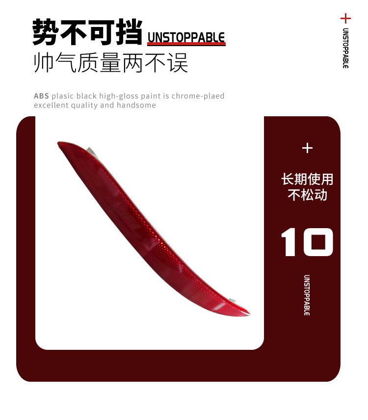 适用于宝马5系E60 523i 后保险杠侧灯520d 反光器片63147183913-阿里巴巴