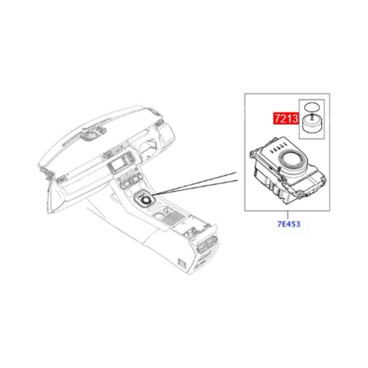 适用于揽胜 揽运星脉换挡修包 路虎捷豹LR093842 T2H11787-阿里巴巴