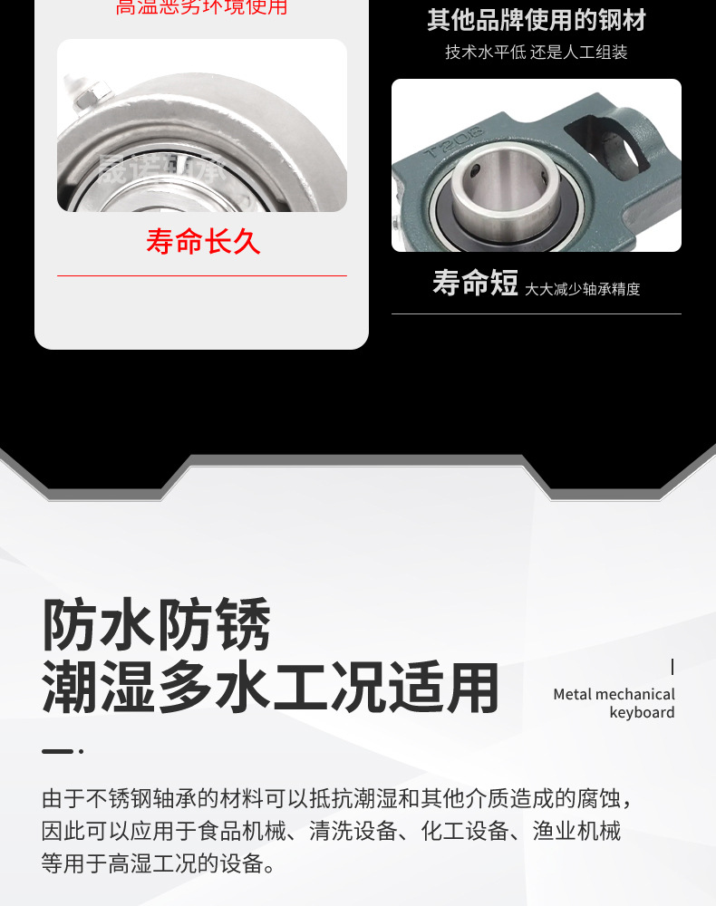 不锈钢外球面轴承SUC202 SUC203 SUC204 SUC205 SUC206厂家直销-阿里巴巴
