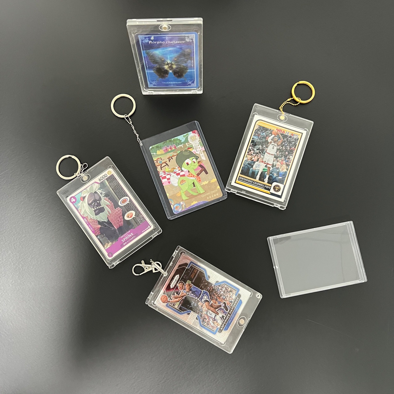 卡砖35pt宝可梦游戏王奥特曼球星卡贝壳砖塑料卡套保护壳卡盒卡牌-阿里巴巴