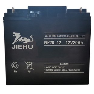 JIEHU蓄电池NP20-12捷虎铅酸12V20AH直流屏 UPS 机房供电-阿里巴巴