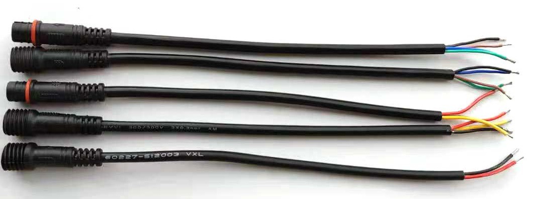 现货供应M11公母小接头防水连接器电源子母插座接线2芯3芯4芯5芯-阿里巴巴