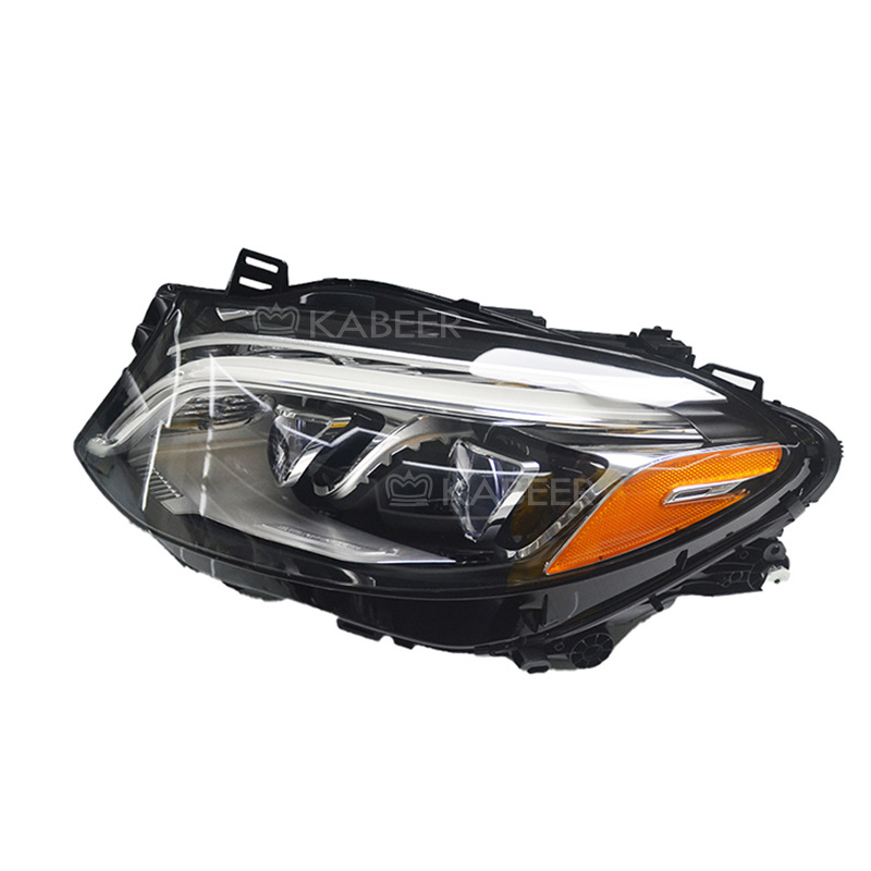 适用于15-17款奔驰GLE美版 大灯半总成 LED大灯前大灯前照灯-阿里巴巴