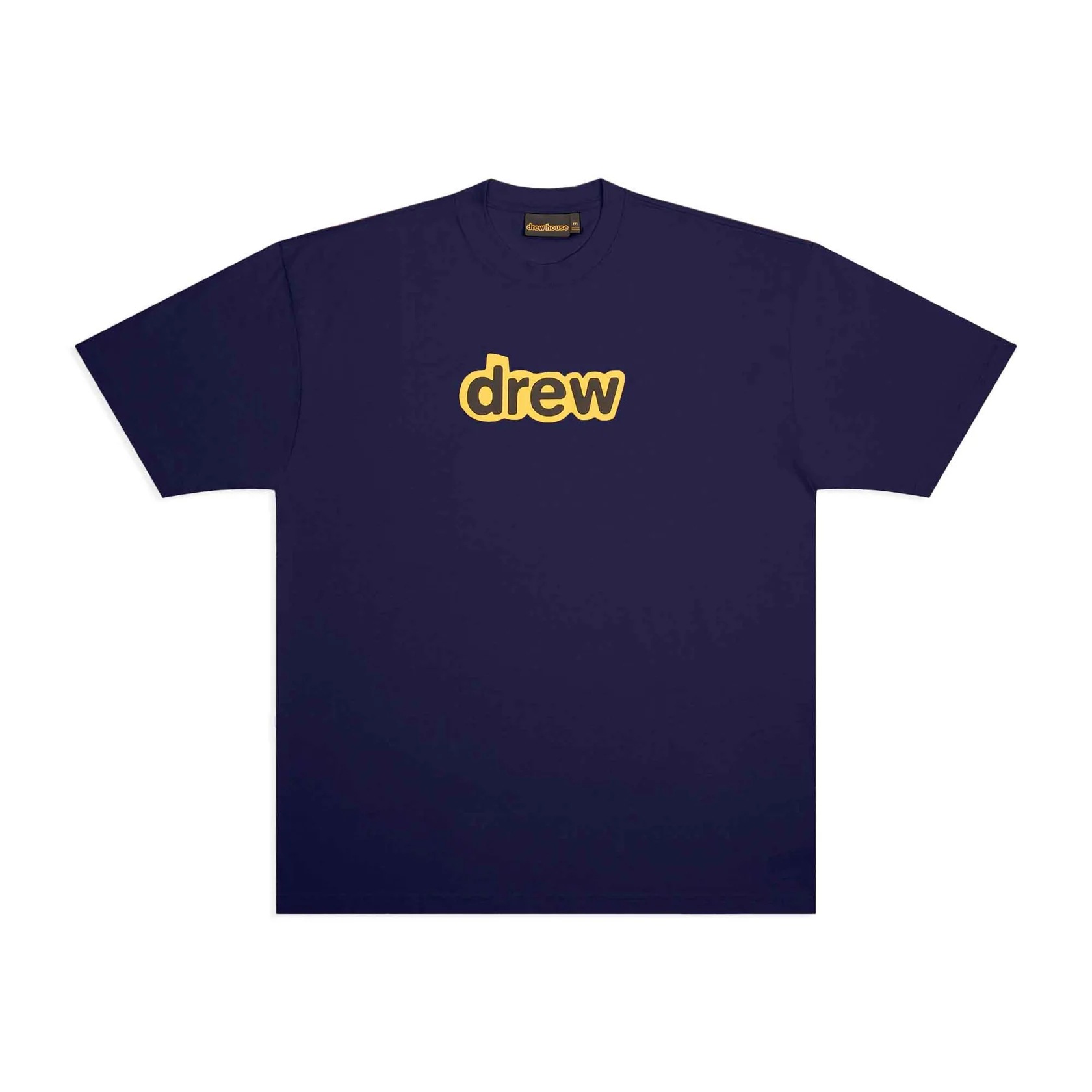 高版本 Drew box logo tee 经典英文字母印花男女宽松短袖t恤潮牌-阿里巴巴