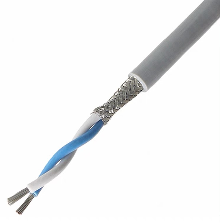 通讯总线电缆STP-120信号电缆 CAN屏蔽双绞线 RS485通信线2X18AWG-阿里巴巴