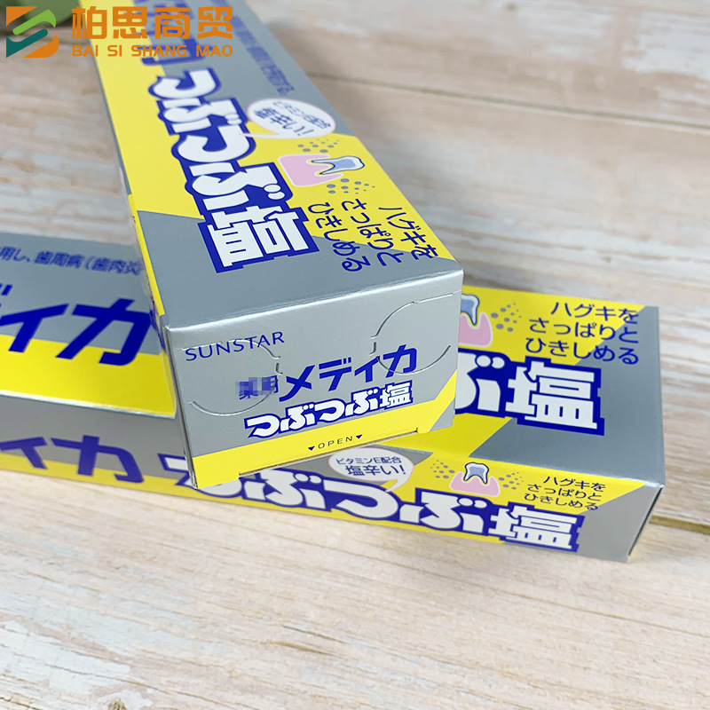 日本进口SUNSTAR巧虎三诗达成人牙膏170g牙齿清洁颗粒盐结晶牙膏-阿里巴巴