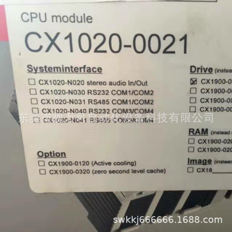 CX1020-0021 CX1020-N000 倍福CPU模块库存实物拍摄现货咨询议价-阿里巴巴