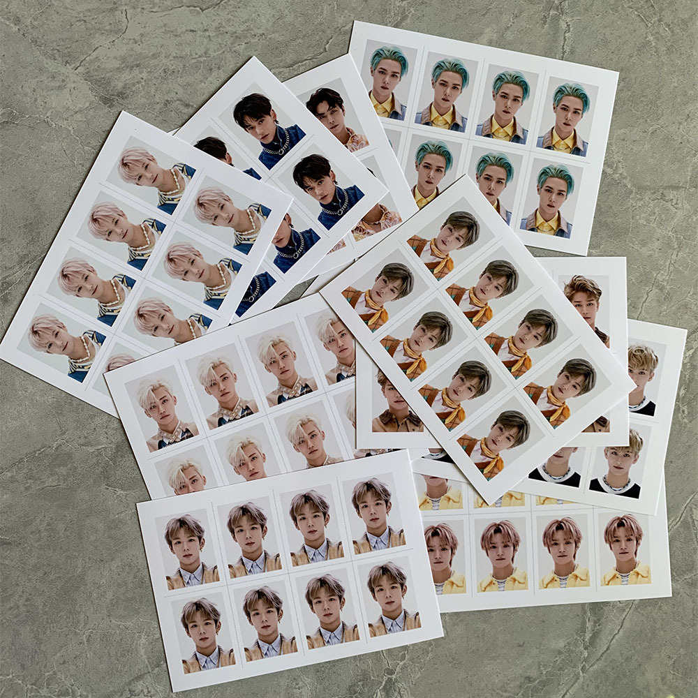 NCT 2020 RESONANCE周边一寸照片 WAYV威神V同款证件照 NCTzen-阿里巴巴