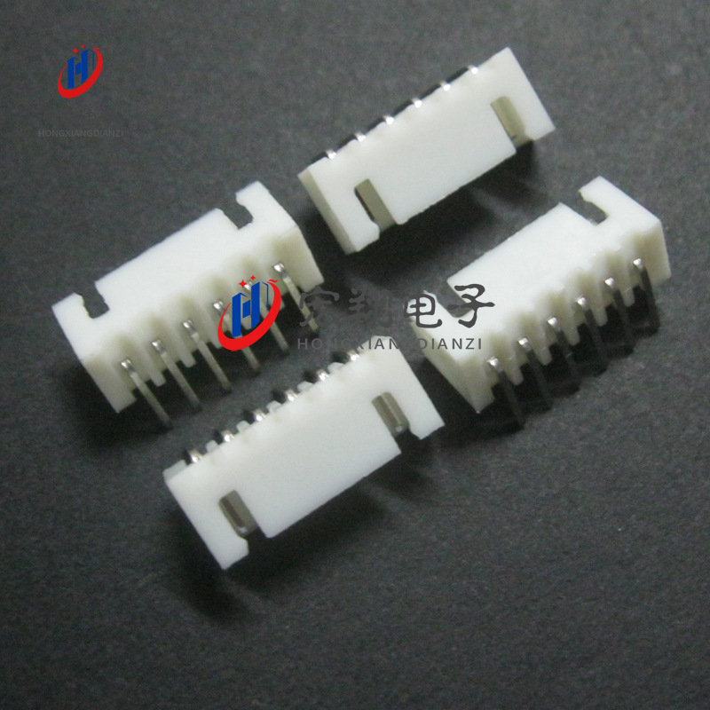 XH-6AW XH.54-6P弯针座 TJC3-6P 2.54mm间距插座 XH-6P端子1000只-阿里巴巴