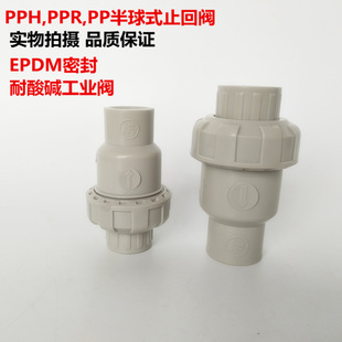PP止回阀 PPR止回阀 PPH止回阀 单向阀 逆止阀20 25 32 40 50 63-阿里巴巴