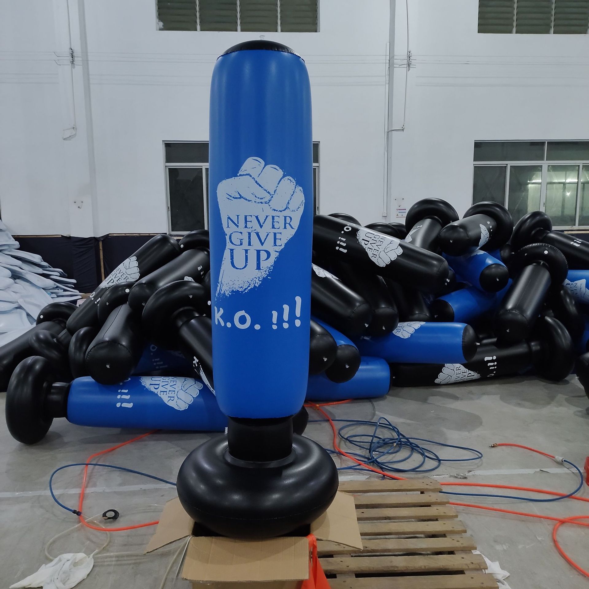 充气柱充气打击柱充气拳击柱充气不倒翁儿童拳击柱玩具打击柱发泄-阿里巴巴