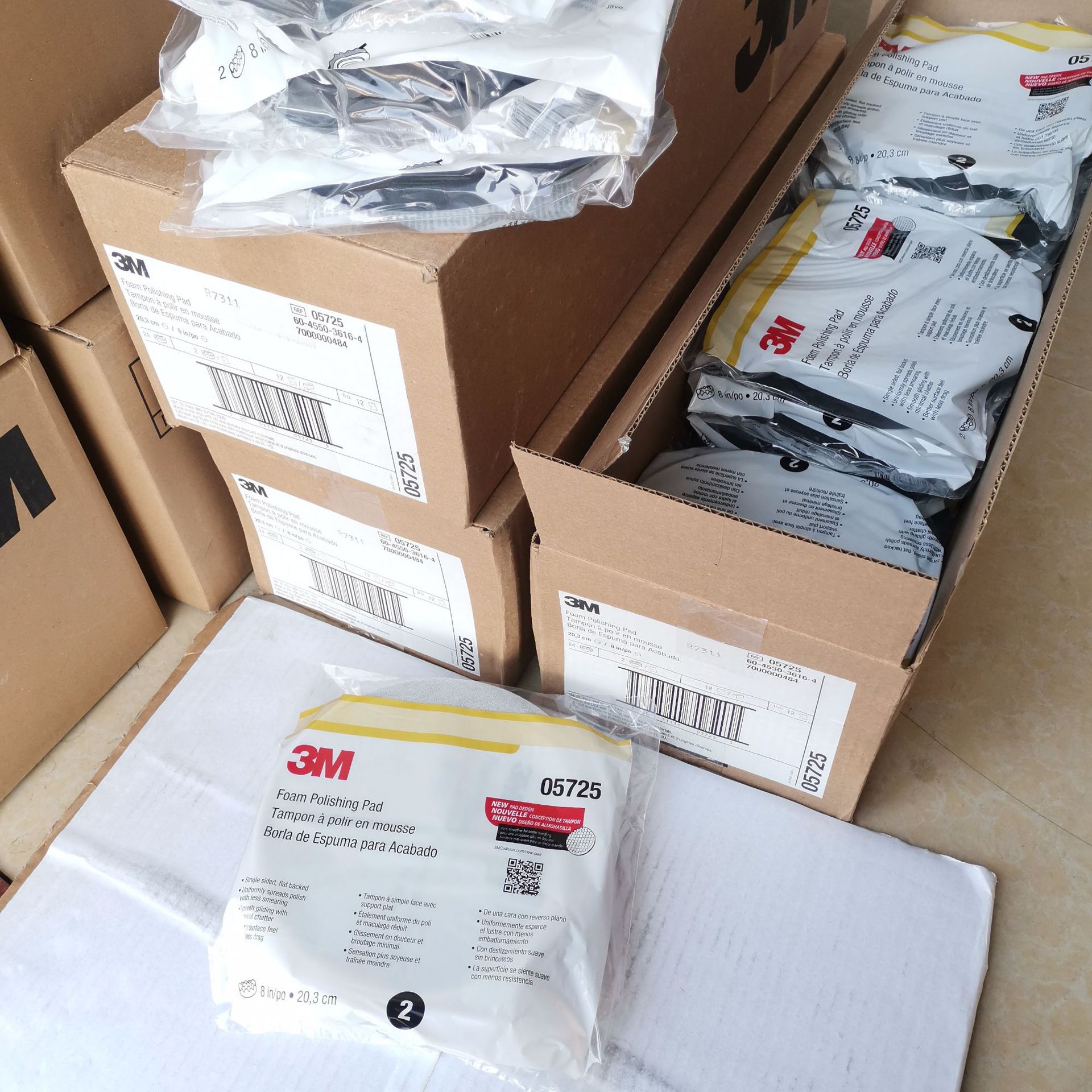 3M05725波浪抛光海绵盘 Perfect-It Foam Polishing Pad 3M 05725-阿里巴巴