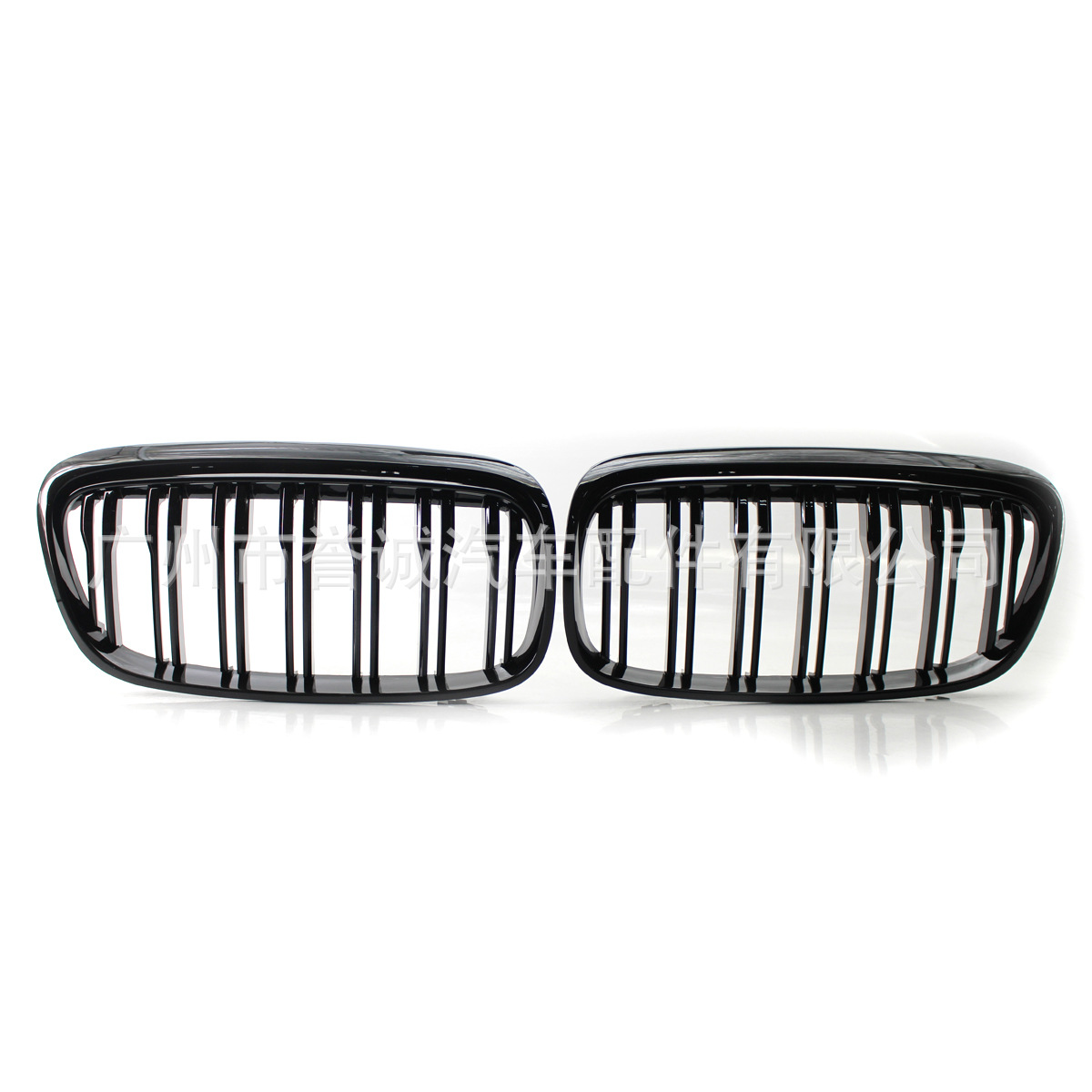 适用于宝马2系GT旅行版F45F46改装双线亮光黑哑光黑中网前栅格-阿里巴巴