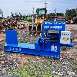 升级强压电动劈木设备 移动式劈柴机视频 硬木液压劈木机-阿里巴巴