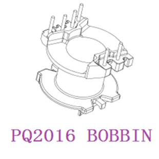 PQ20变压器骨架PQ20电木骨架PQ2016立式骨架BOBBIN 4-2-阿里巴巴