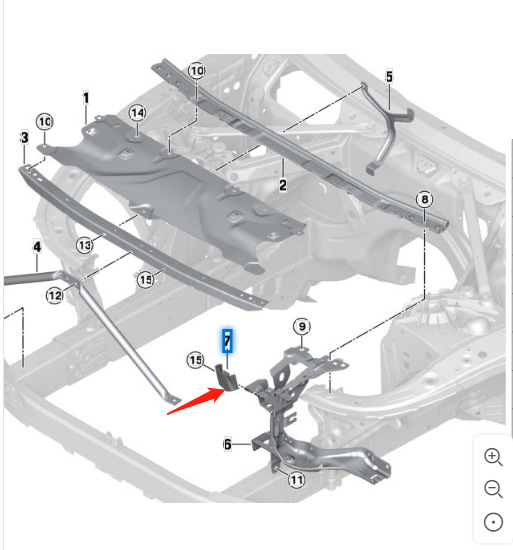 51747407769/51747407770 适用于宝马5系G30 机盖锁盖板-阿里巴巴