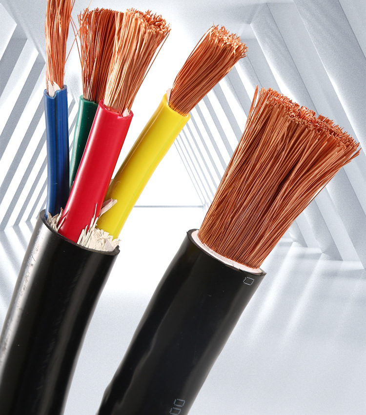 厂家直销RVV软电缆2 3 4 5芯家用铜芯国标电源线阻燃护套电线线缆-阿里巴巴