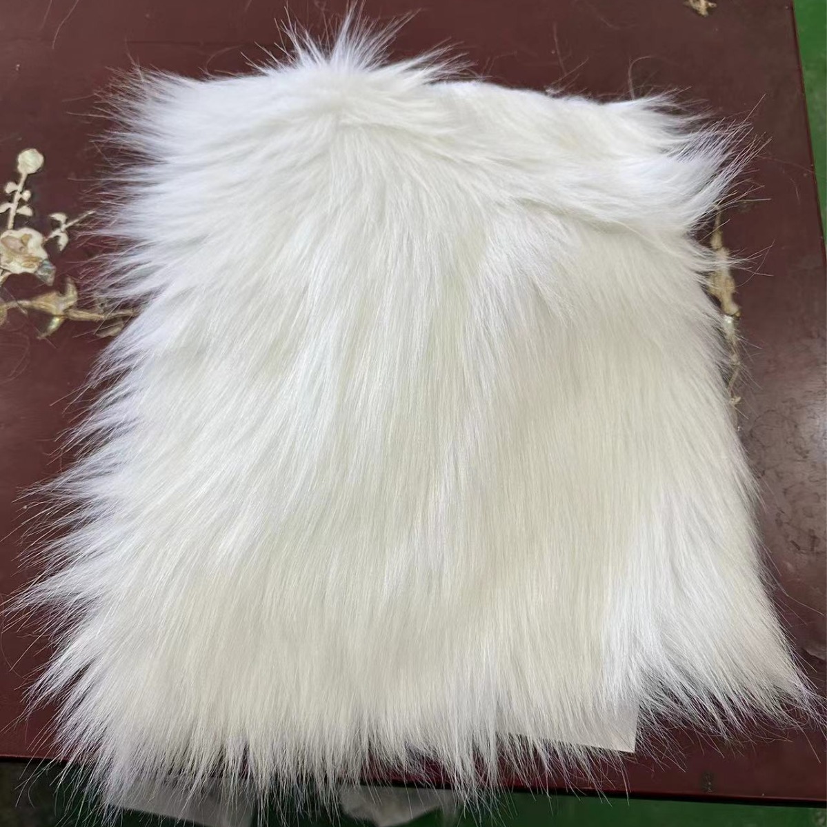 现货6cm海派长毛长毛绒毛绒布料白色长毛狐狸毛绒布毛毯布地毯-阿里巴巴