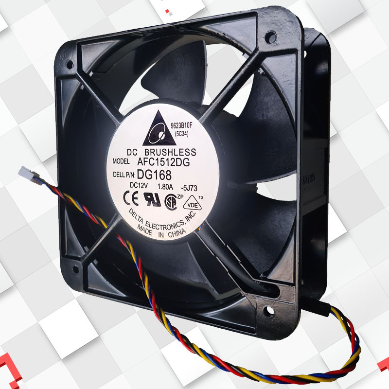 台达 15050 12V 1.8A AFC1512DG DG168 15CM/厘米大风量散热 风扇-阿里巴巴