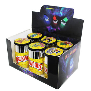 跨境新款LED车载烟灰缸 彩印Backwoods卡通家用烟灰缸 Ashtray-阿里巴巴