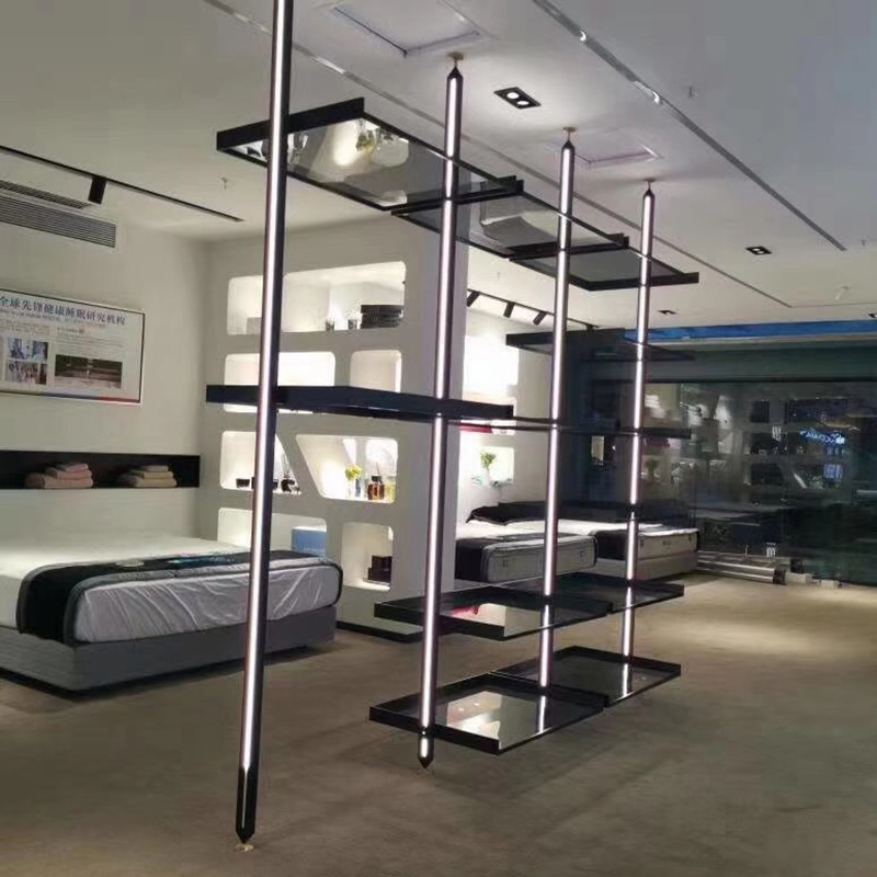 立柱式衣帽间 diy衣橱书架置物架卧室挂衣架步入式铝合金整体衣柜-阿里巴巴