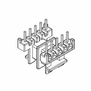 【鼎业电子】规格齐全品质优越变压器骨架EF12.6卧式双槽5+5骨架-阿里巴巴