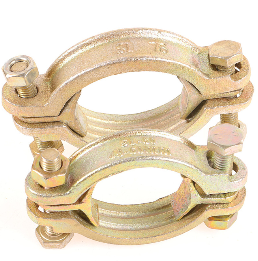 强力软管夹 IMPA 613794 614090 卡箍喉箍 双头双螺杆 螺栓管卡-阿里巴巴