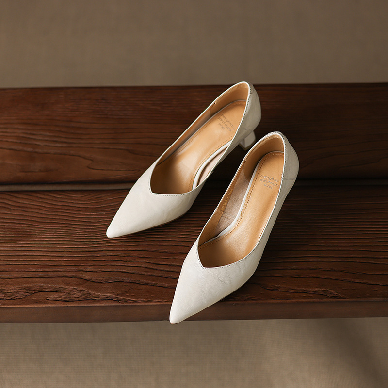 CHIKO Christine Pointy Toe Kitten Heels Pumps Shoes