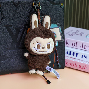 labubu拉布布可爱公仔挂件毛绒玩具穿裙子兔子包包挂饰玩偶钥匙扣-阿里巴巴