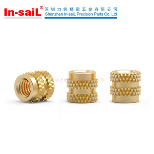 深圳厂家加工ITB-M3 ITC-M4钻石菱形花螺母 通孔注塑嵌件量大优惠-阿里巴巴