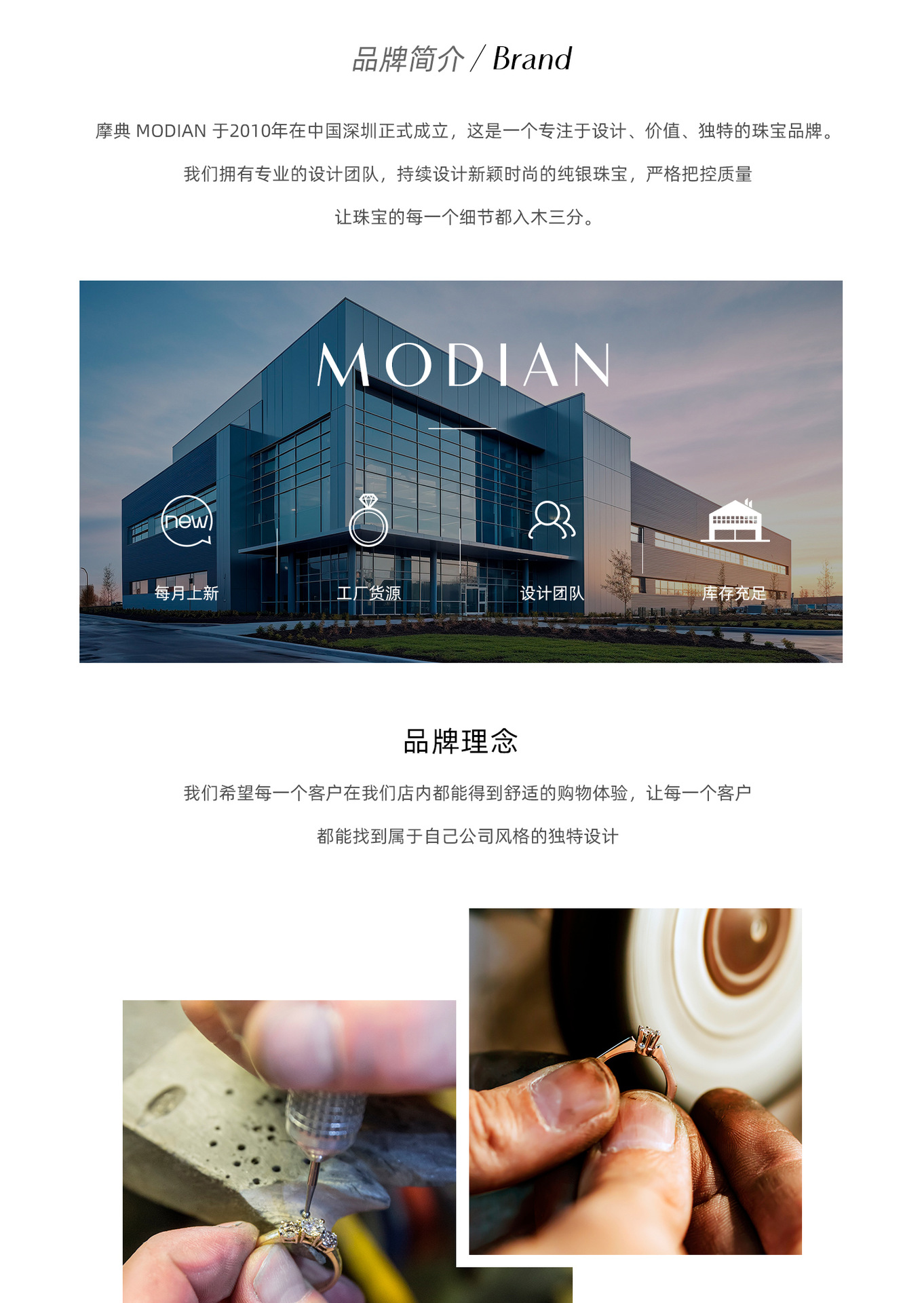 MODIAN摩典S925纯银简约几何镶钻方糖项链女ins小众Chic风锁骨链-阿里巴巴