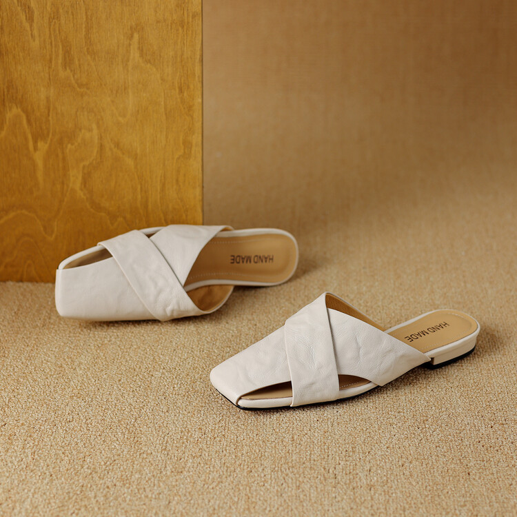 CHIKO Kenia Square Toe Block Heels Clogs/Mules Shoes