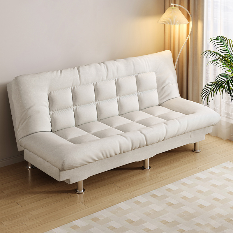Small Apartment Sofa Living Room Cream Wind Folding Sofa Bed Rental ...