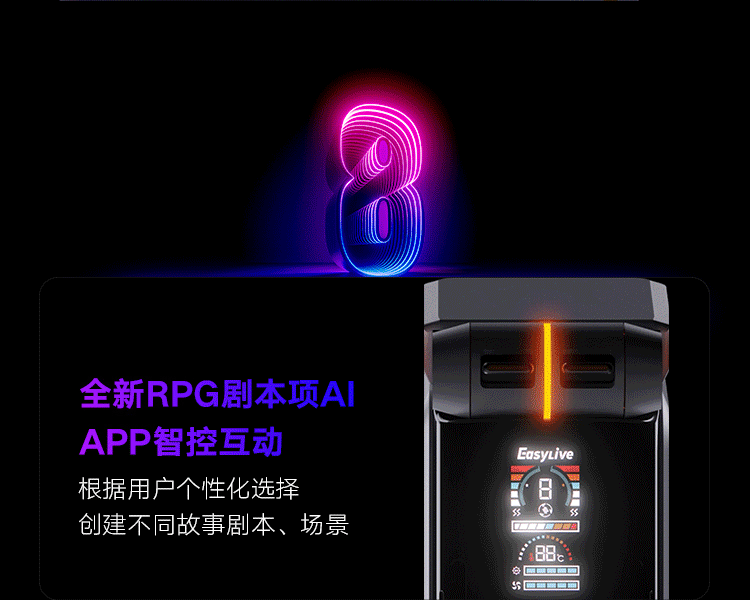 easylive NO8全自动伸缩自动旋转夹吸加温发声飞机杯男性神器成人-阿里巴巴