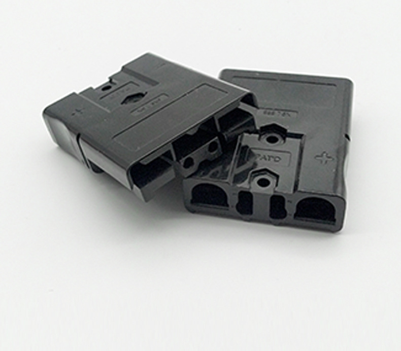 安德森SBS75X 75A/600V锂电池连接器带4根信号通讯辅助电源充电头-阿里巴巴