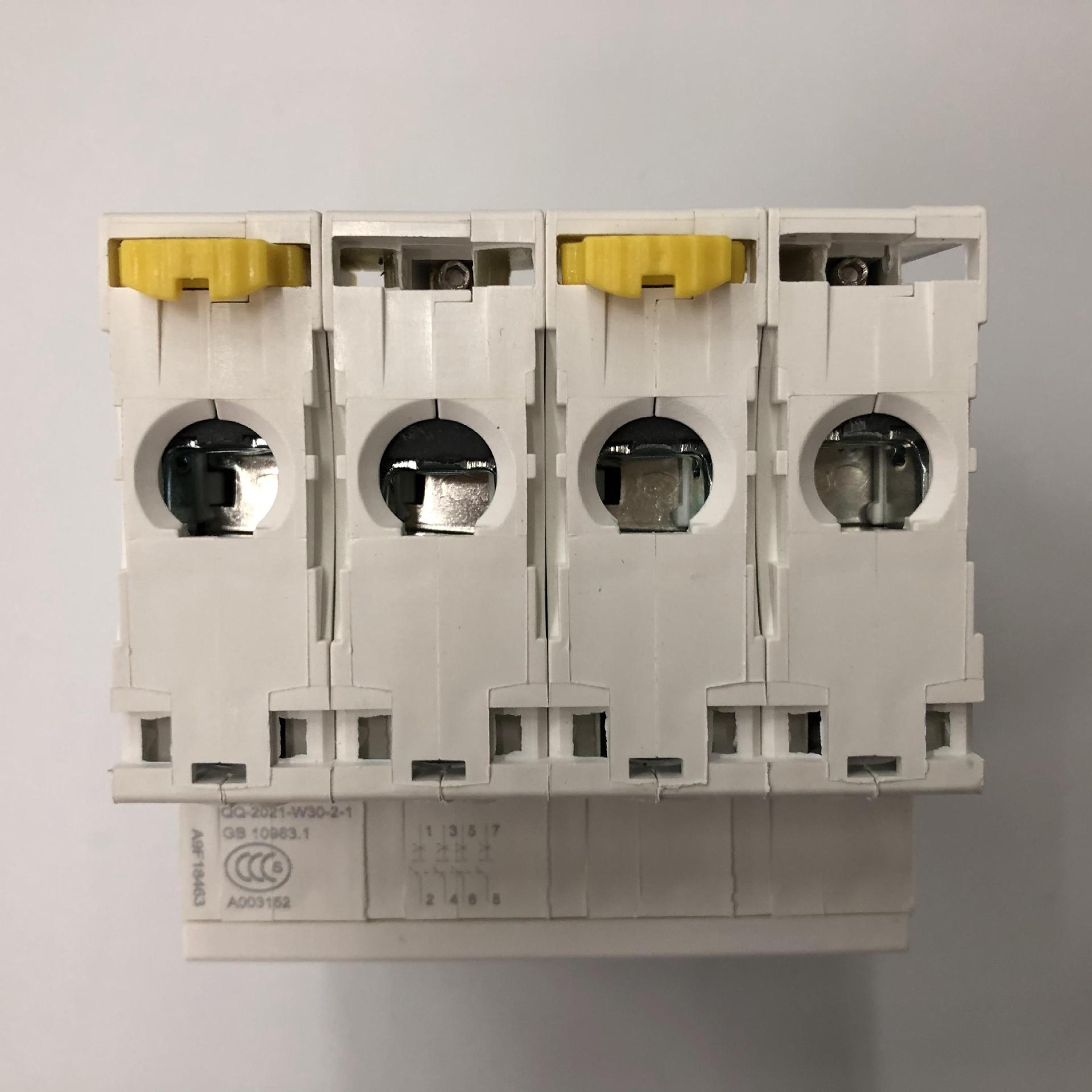 原装正品iC65N 4P C63A Schneider空气开关小型断路器-阿里巴巴