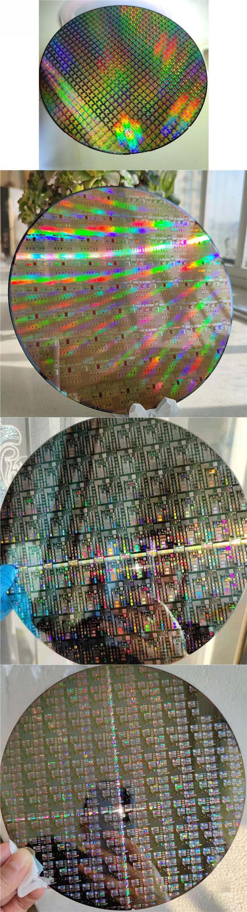 中芯 晶圆 硅片wafer集成电路CPU芯片IC半导体CMOS光刻片华为-阿里巴巴